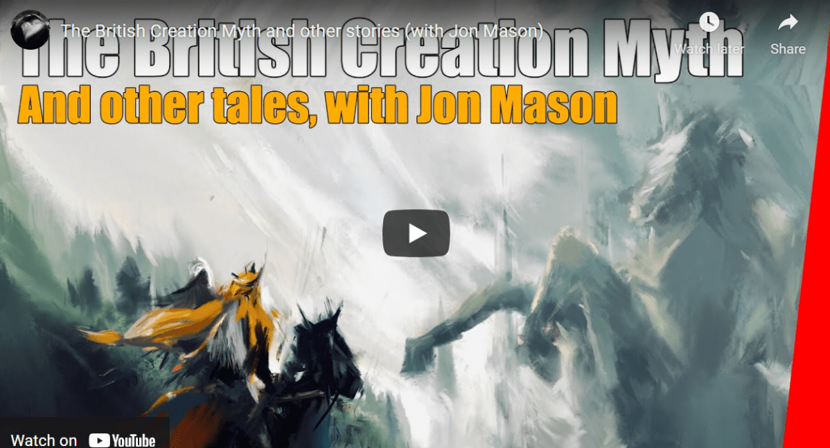 New Interview on British Myths – Jon the Storyteller